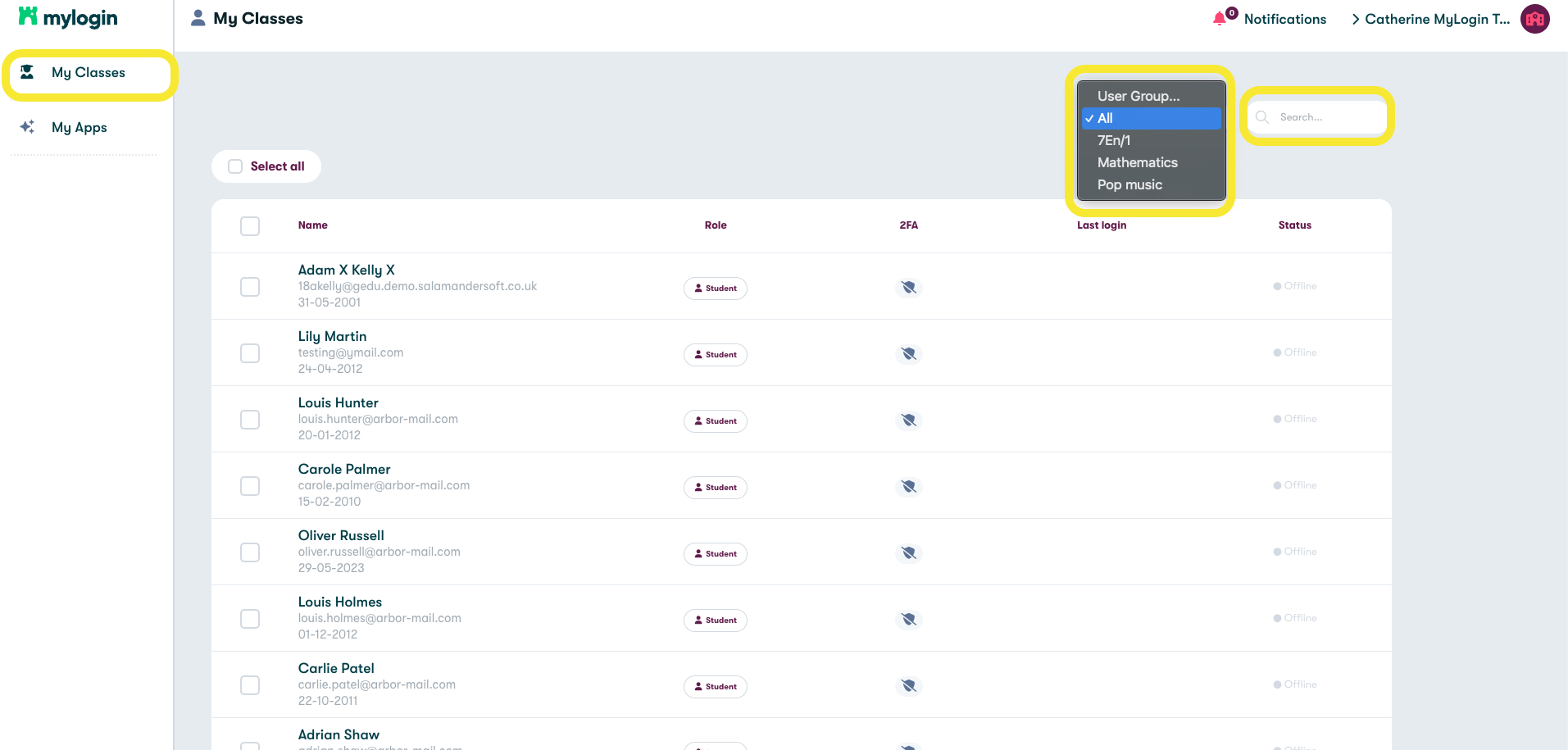 MyLogin | Guide for Teachers – MyLogin